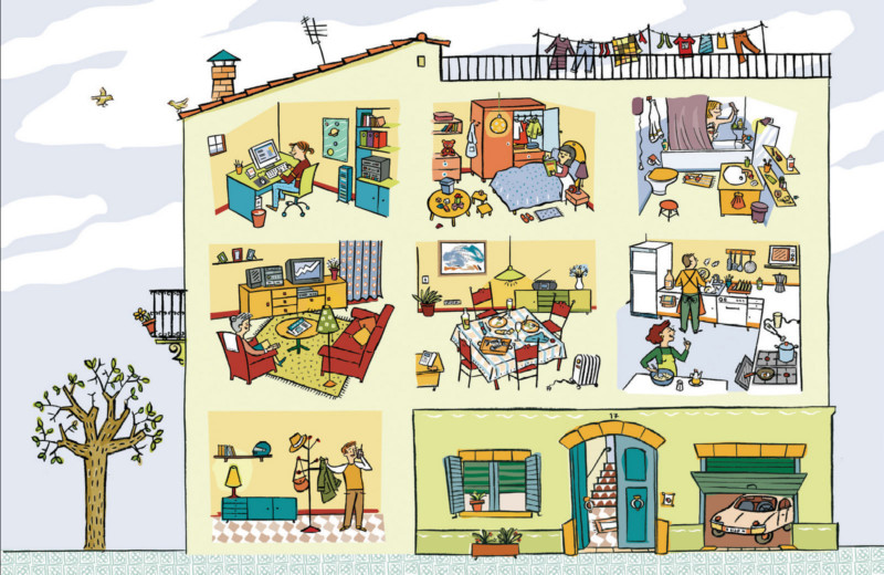 Vocabulario de la casa – 1001 Reasons To Learn Spanish